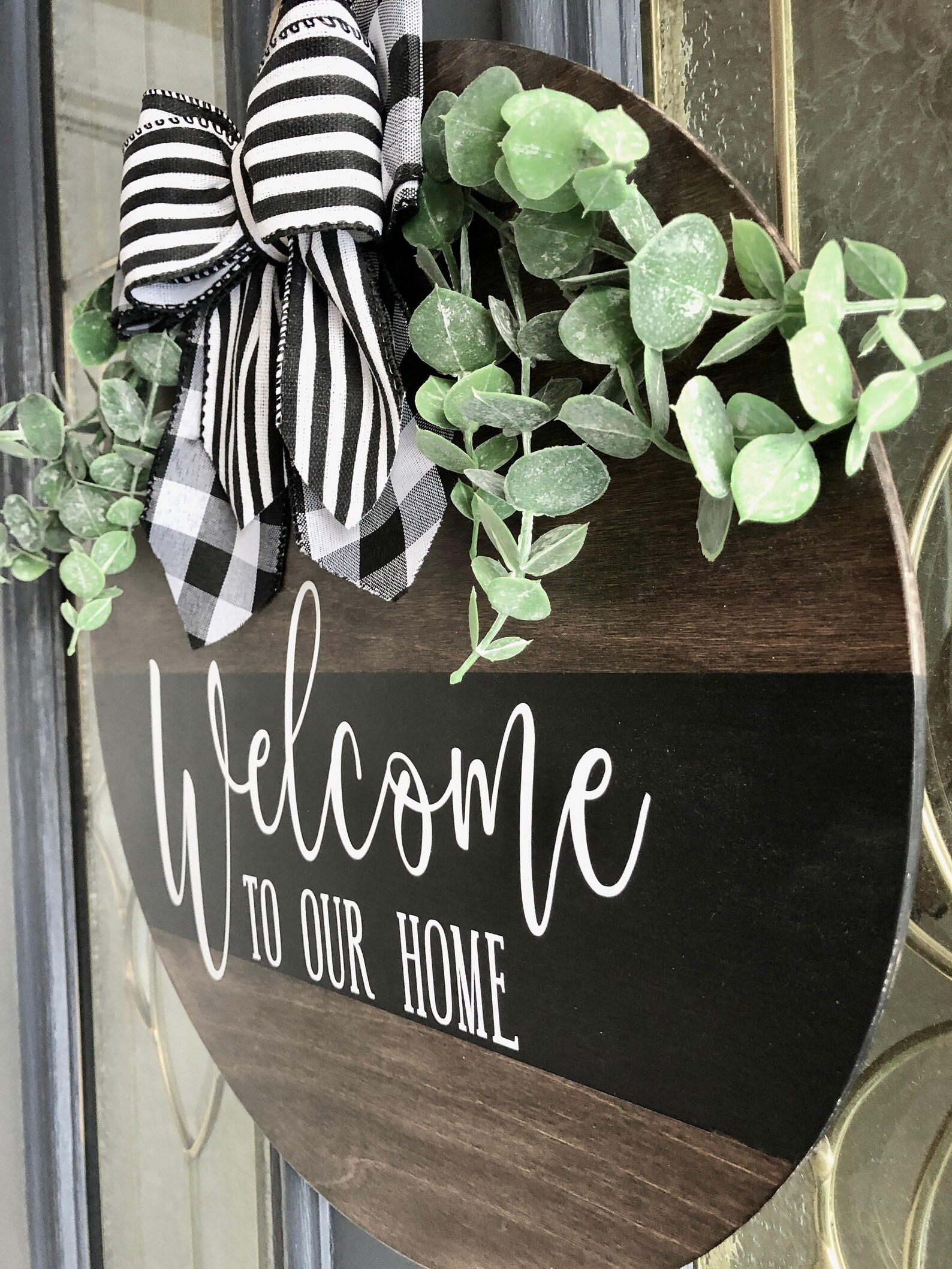 Front Door Decor Door Hanger Welcome Sign Wood Door Sign - Etsy