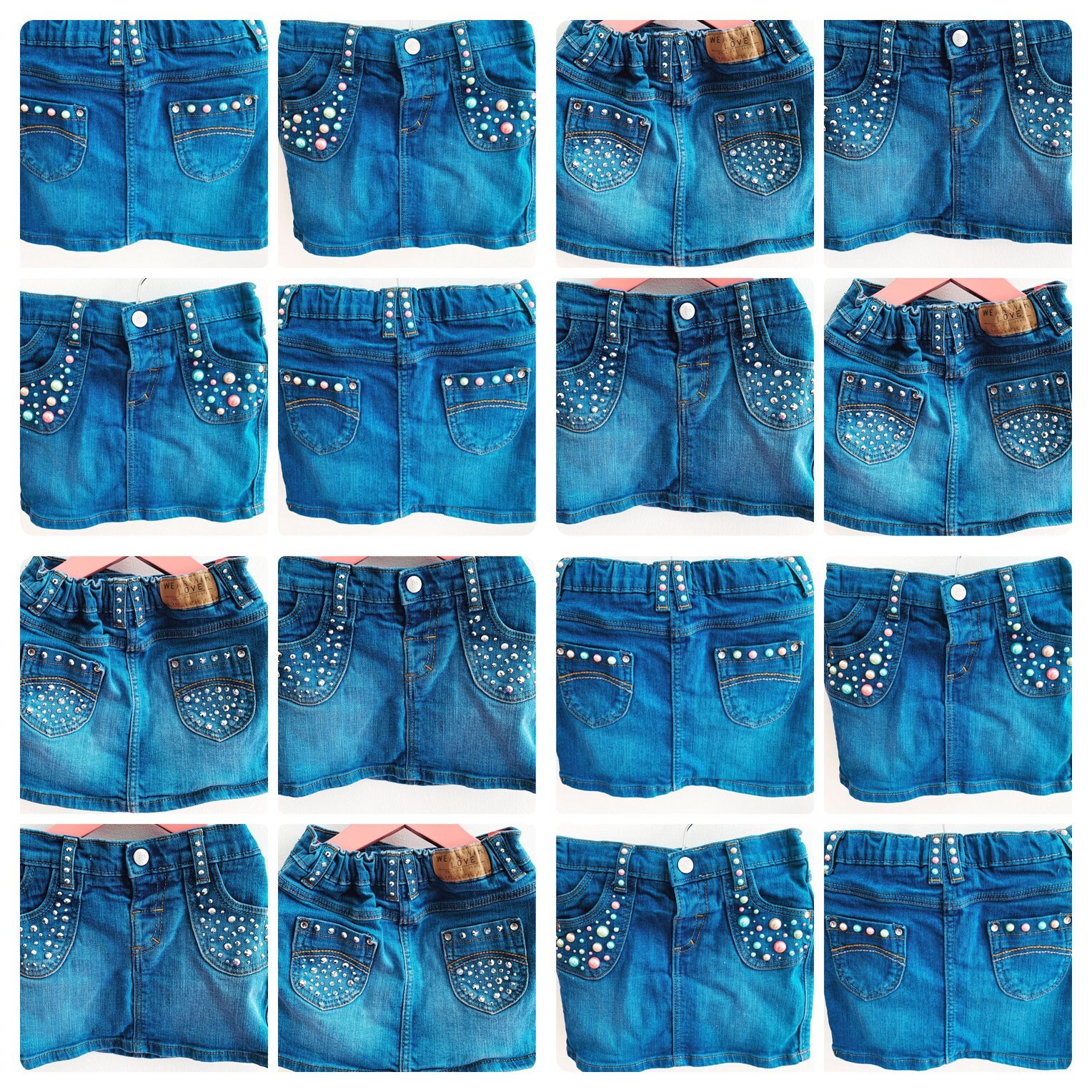 Create Your Own Design Denim Skirt - Etsy