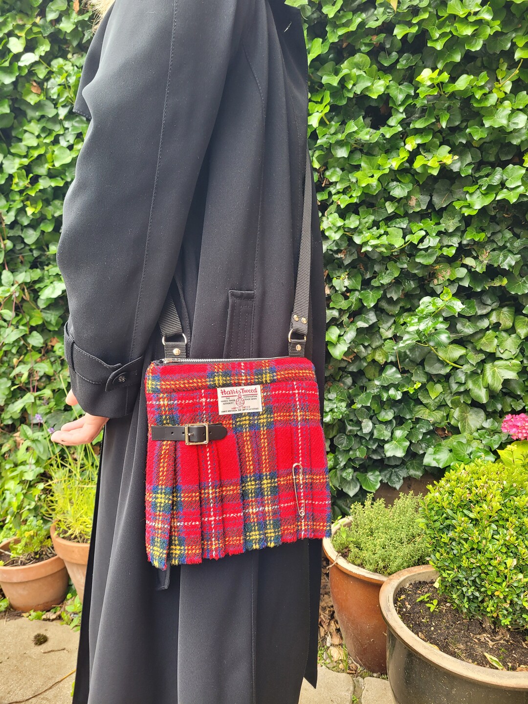 Authentic Handmade Harris Tweed Kilt Bag Royal Stewart - Etsy