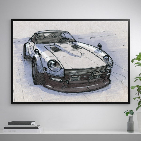 Datsun 240z Wall Art - Etsy