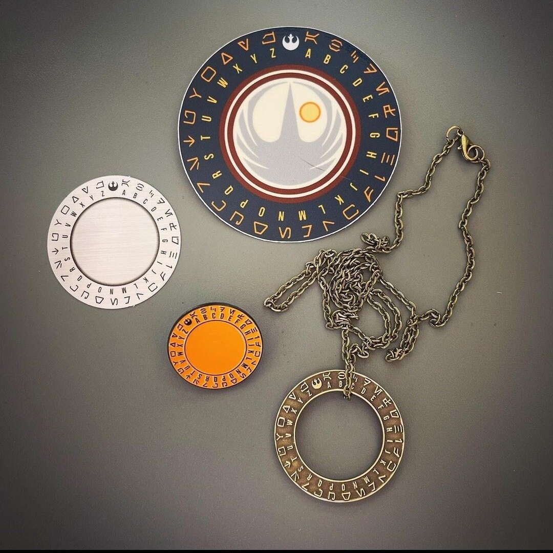 Aurebesh Decoder Pin - Etsy