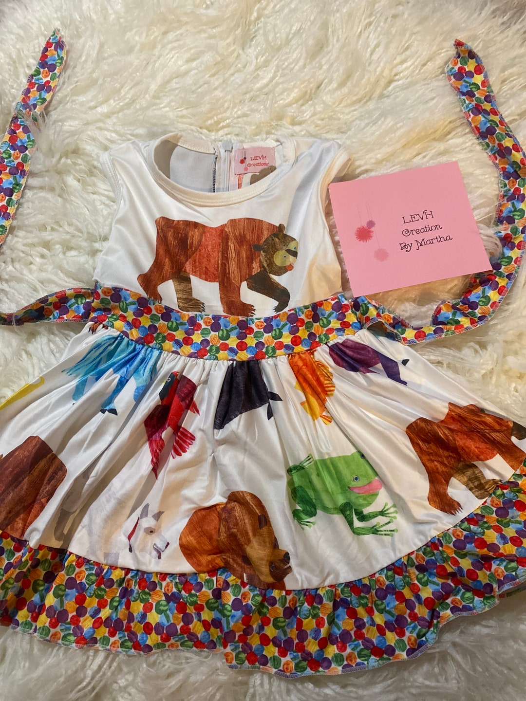 Brown Bear Book Inspired Character Dress - Etsy