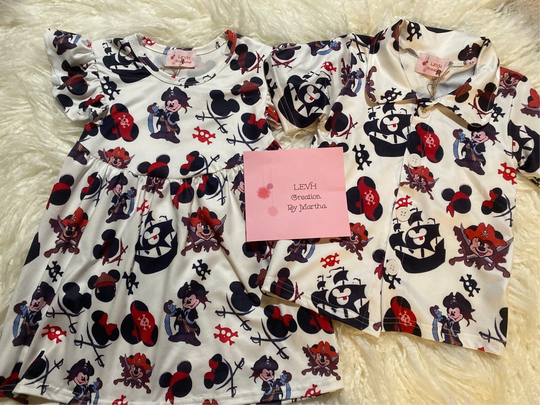 Pirate Mouse Inspired Button Down Shirt - Etsy