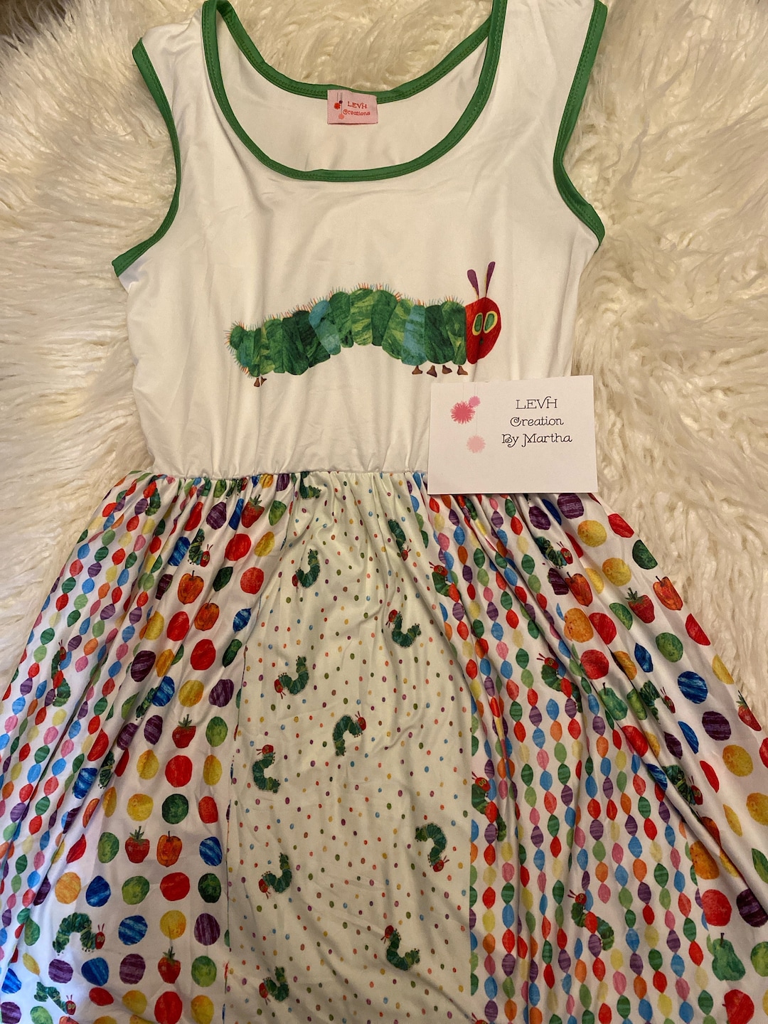 Women’s Adult Hungry Caterpillar Inspired Book Character Sleeveless ...