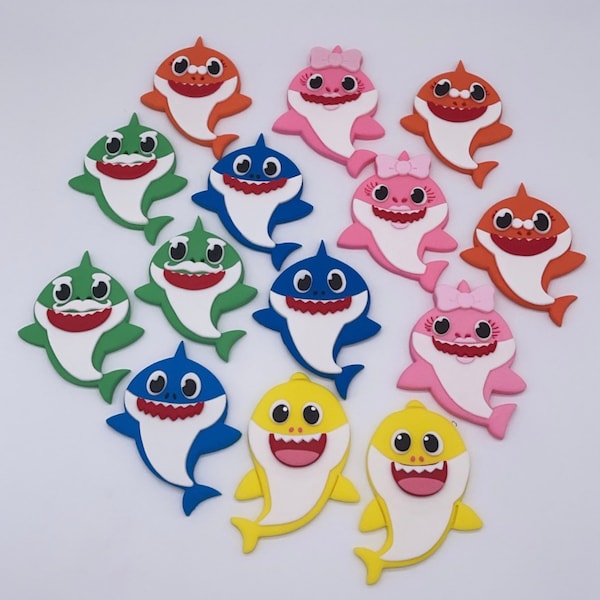 Shark Fondant Cake Topper - Etsy