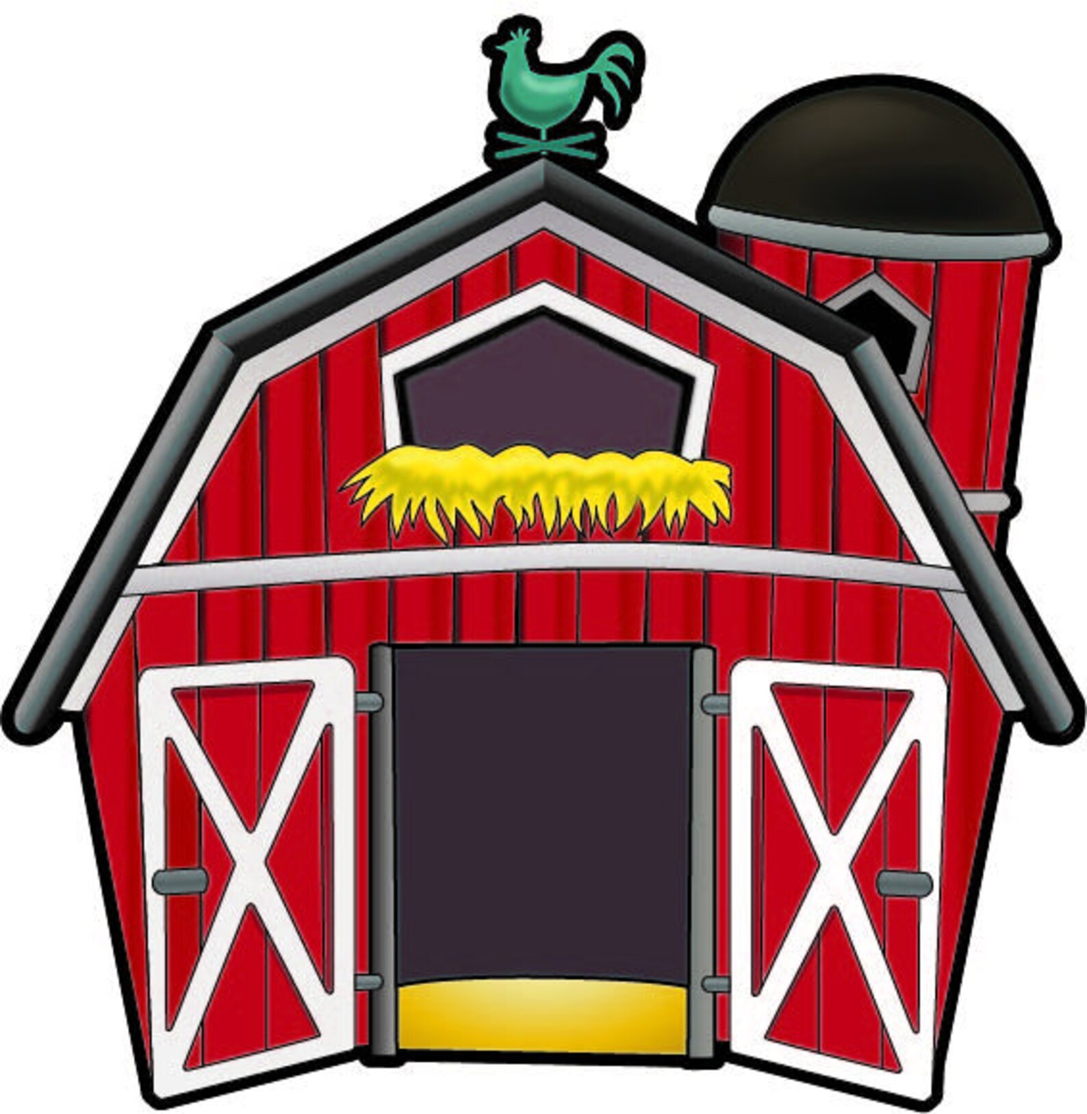 Farm Barn SVG File Farm Life, Farming Logo, Barn SVG - Etsy