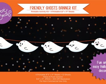 Printable Candy Corn Banner Kit DIY Halloween Decor | Etsy