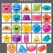 Shape Clipart Instant Download Illustrated, Great for Classrooms - Etsy