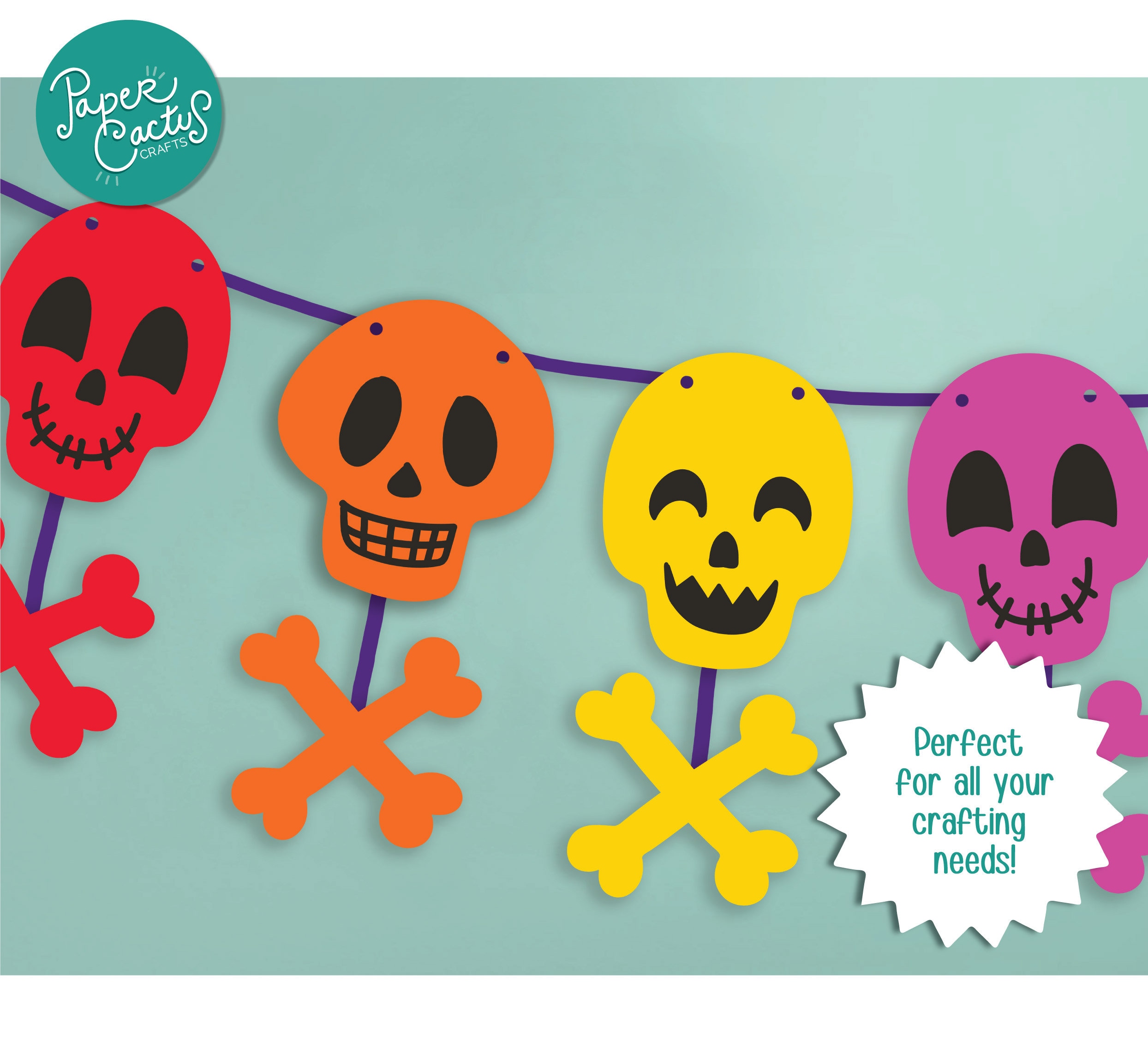 Skull and Bones Clipart Instant Download Illustrated - Etsy