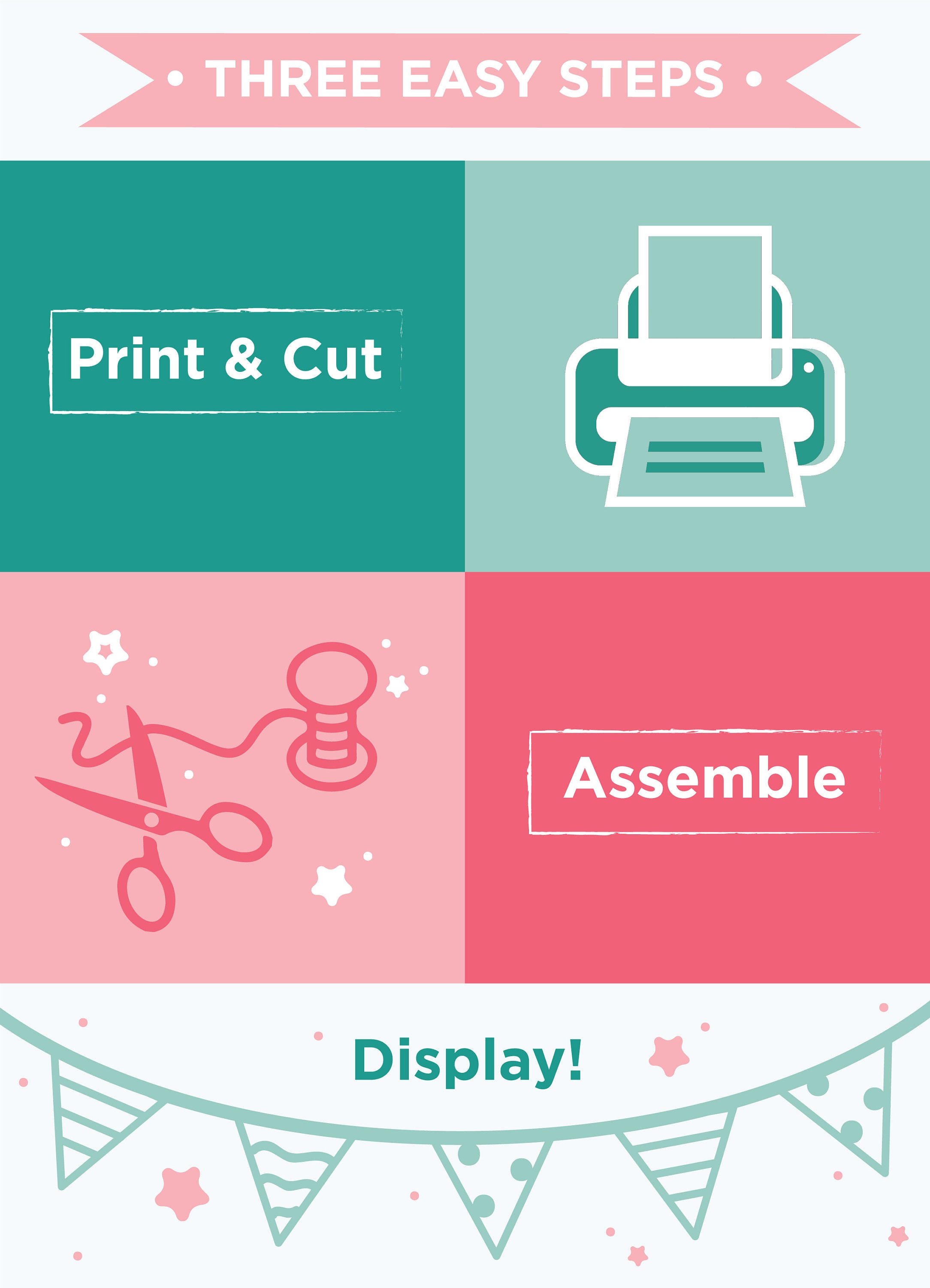Printable Gingerbread Men Banner Kit DIY Christmas Decor - Etsy Hong Kong
