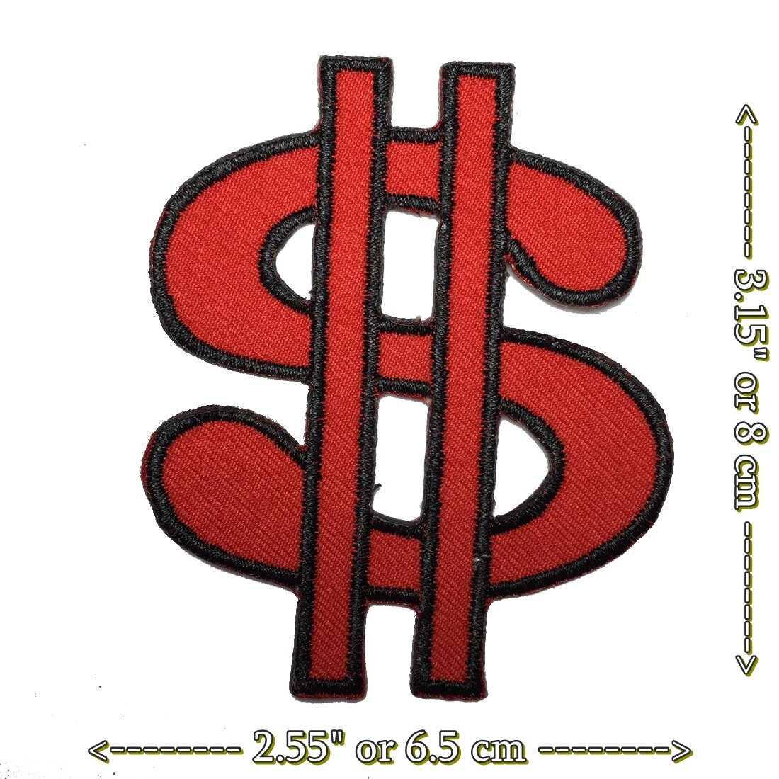 Dollar Sign Money Cash Cute Sew on Iron on Embroidered Patch | Etsy