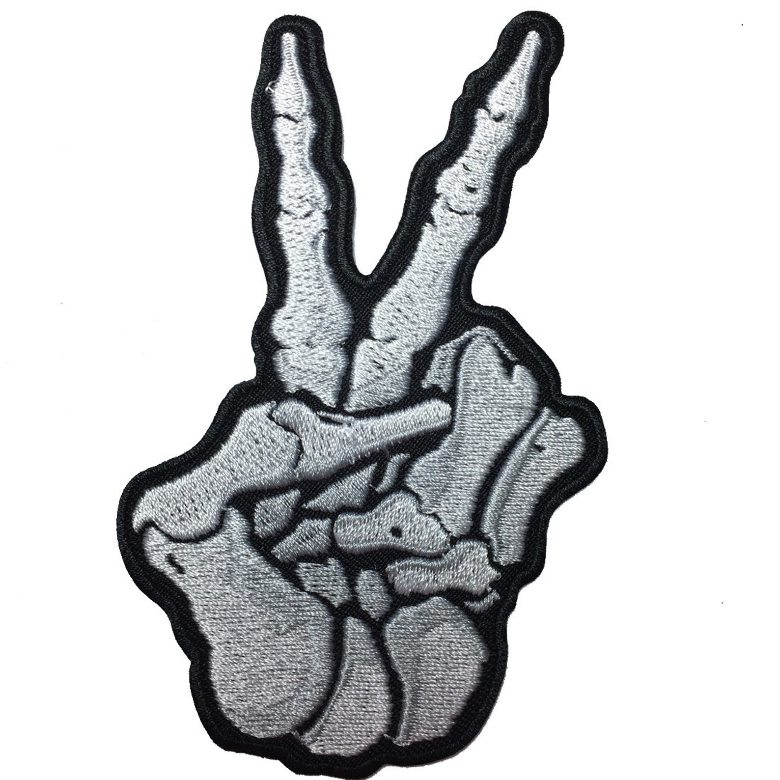 Ghost Bone Skeleton Hand Horror Halloween Spooky Hippie Indie | Etsy