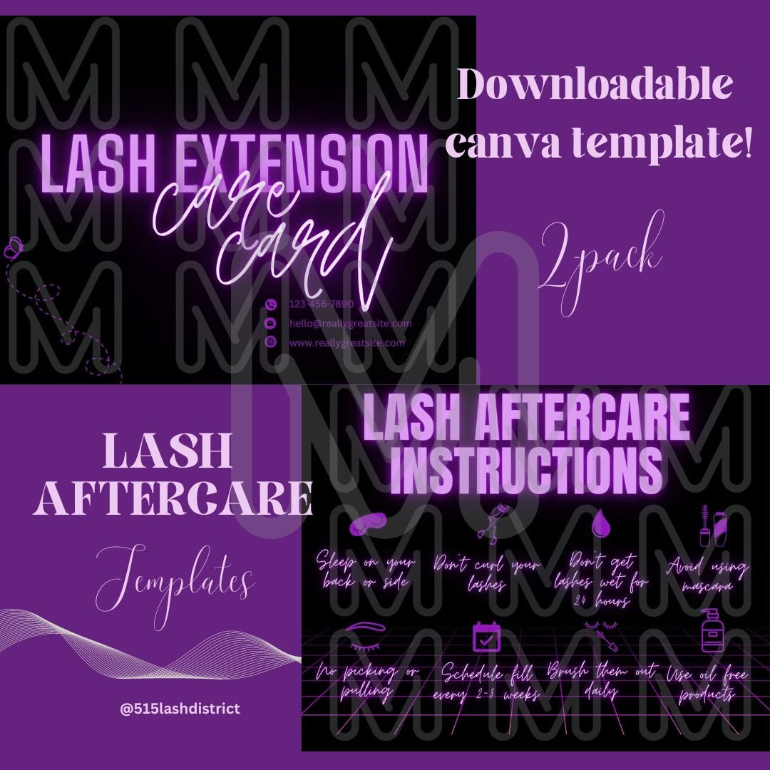 Editable Eyelash Extension Consent Form , Eyelash Extension Forms ...