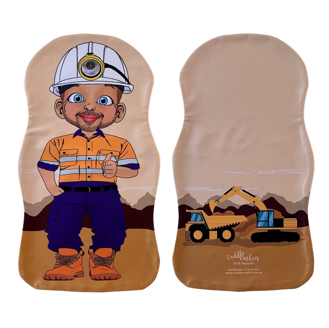 Tradie Cuddle Cushies - Ready to Adopt FIFO Cushion Buddy Plushie Doll ...