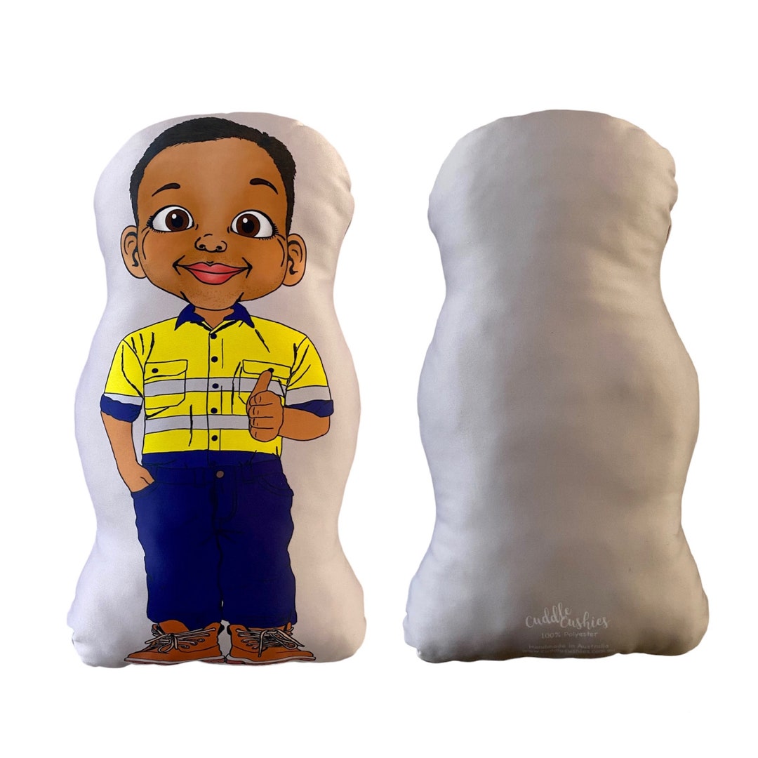 Tradie Cuddle Cushies - Ready to Adopt FIFO Cushion Buddy Plushie Doll ...