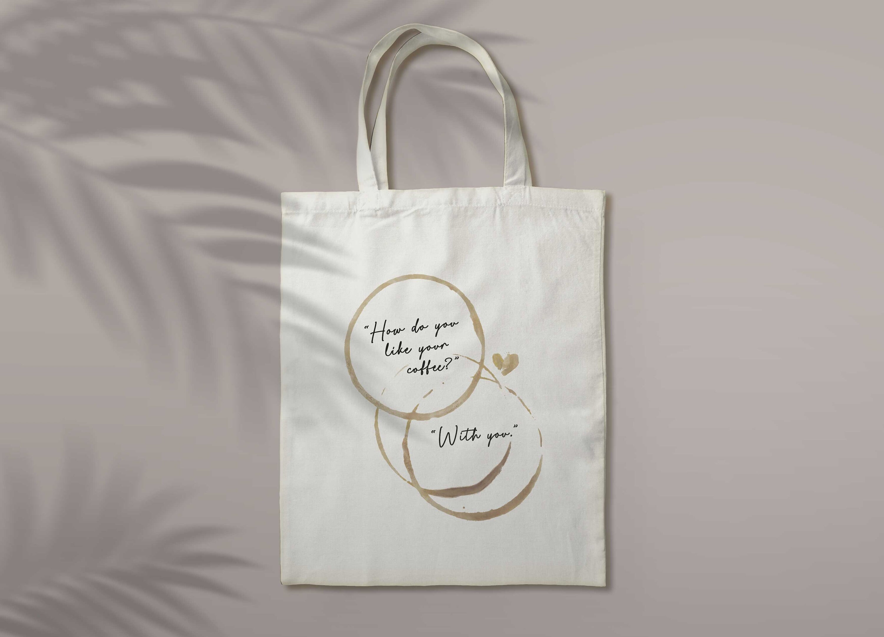 How Do You Like Your Coffee? With You Caffeine Mug Stain Canvas Cotton ...