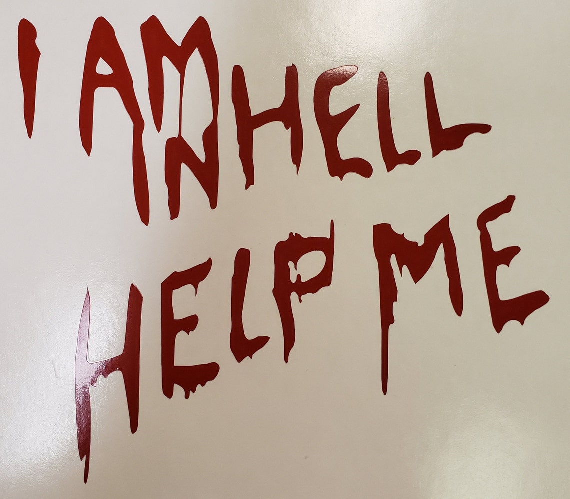 I am in hell help me Hellraiser | Etsy