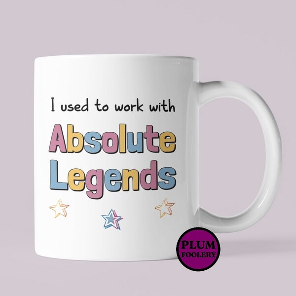 I Used to Work With Legends Mug - Etsy