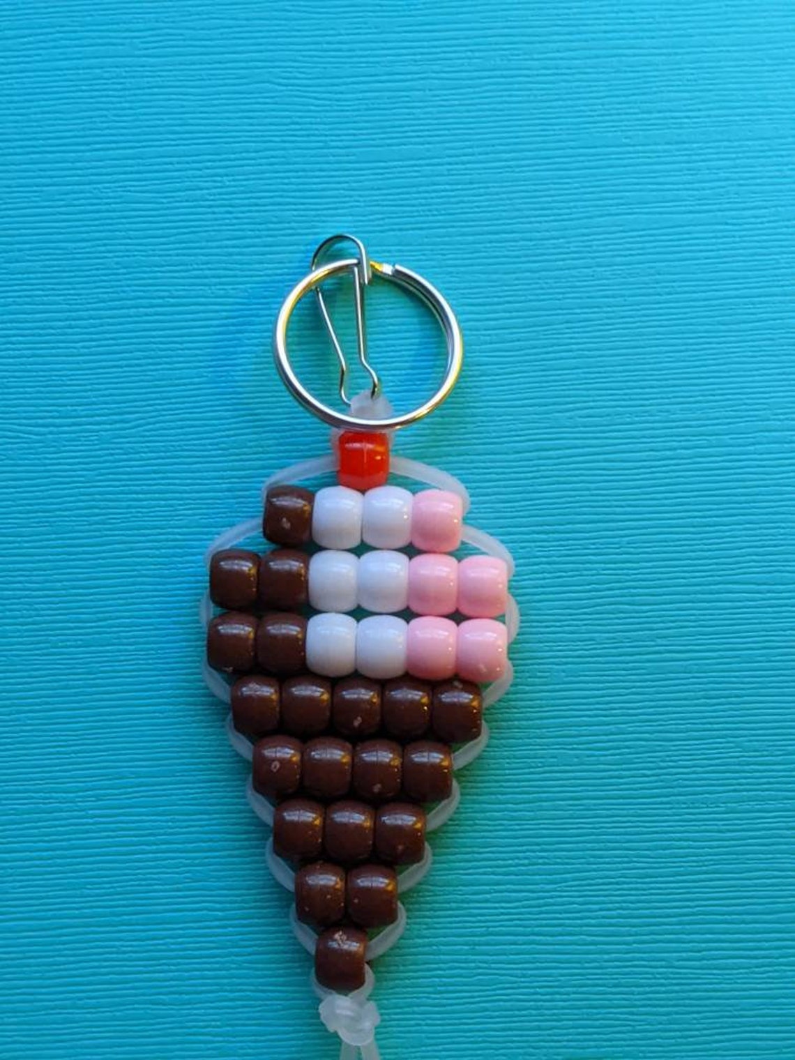 Ice Cream Cone Keyrings - Etsy