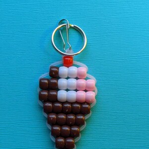 Ice Cream Cone Keyrings - Etsy