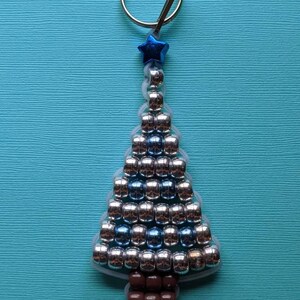 Christmas Tree Decorations/ornament Keyrings - Etsy