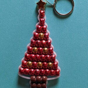Christmas Tree Decorations/ornament Keyrings - Etsy