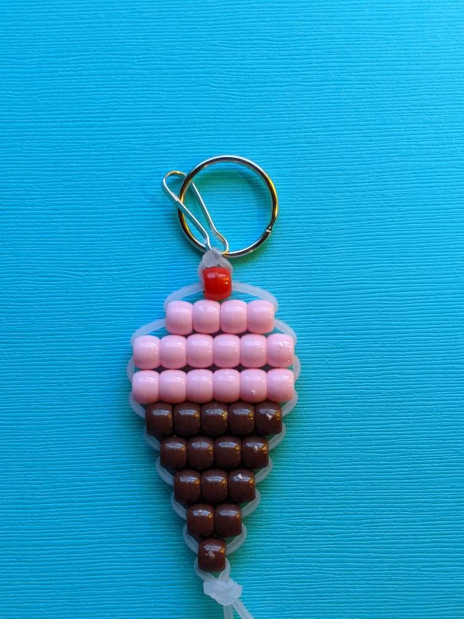 Ice Cream Cone Keyrings - Etsy