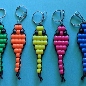 Neon Tadpole Keyrings - Etsy