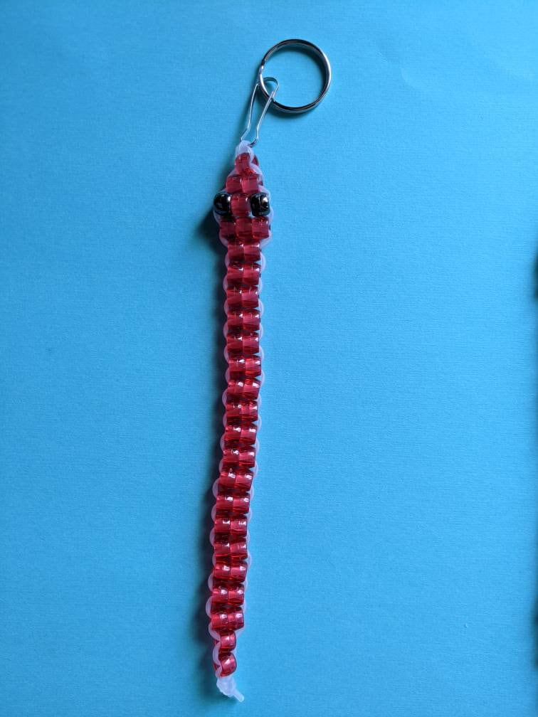Snakes Transparent Colored Keyrings - Etsy
