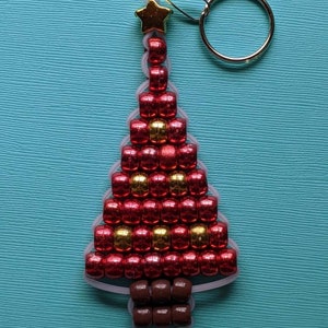 Christmas Tree Decorations/ornament Keyrings - Etsy