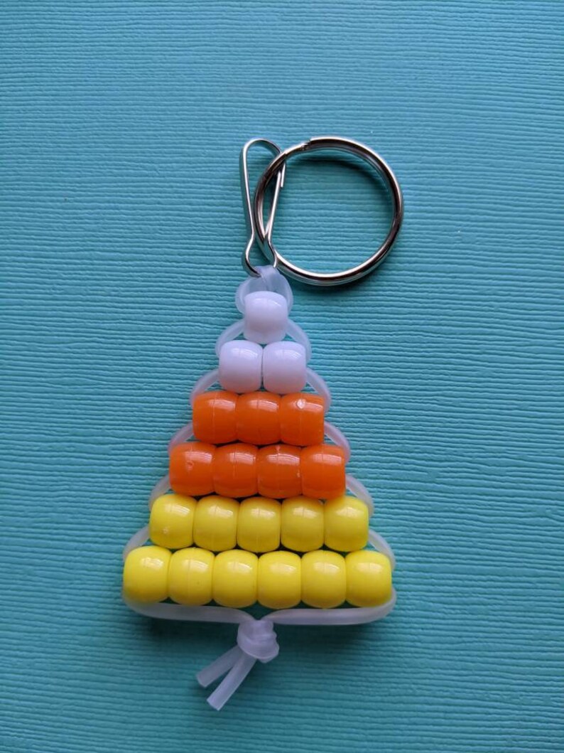 Candy Corn Keyrings - Etsy