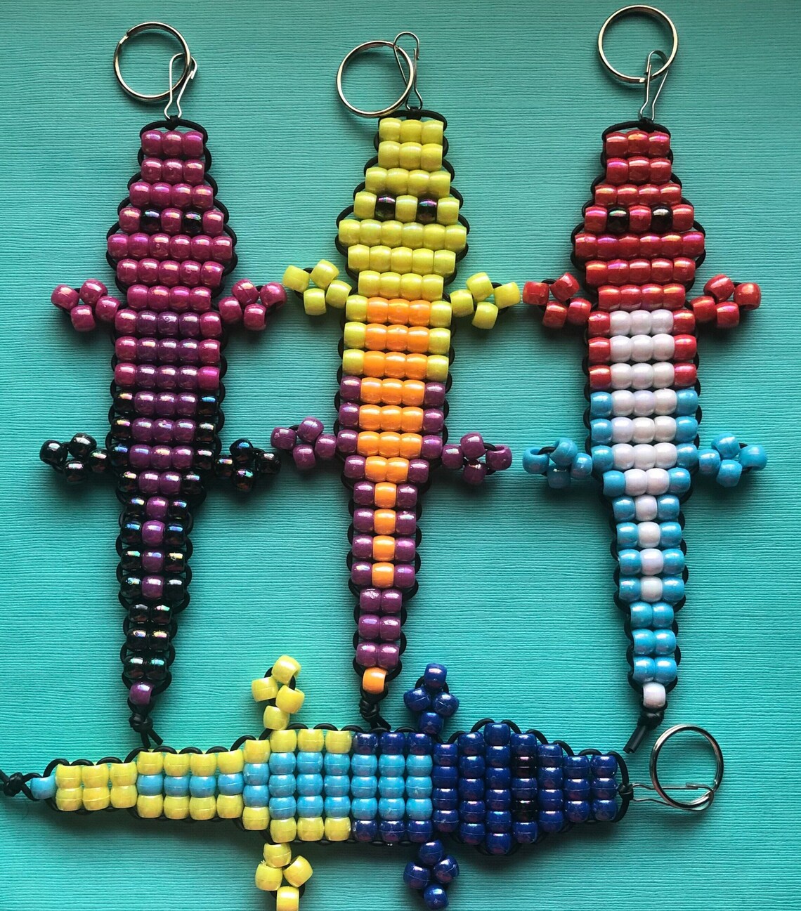 Splash Alligator Keyrings - Etsy