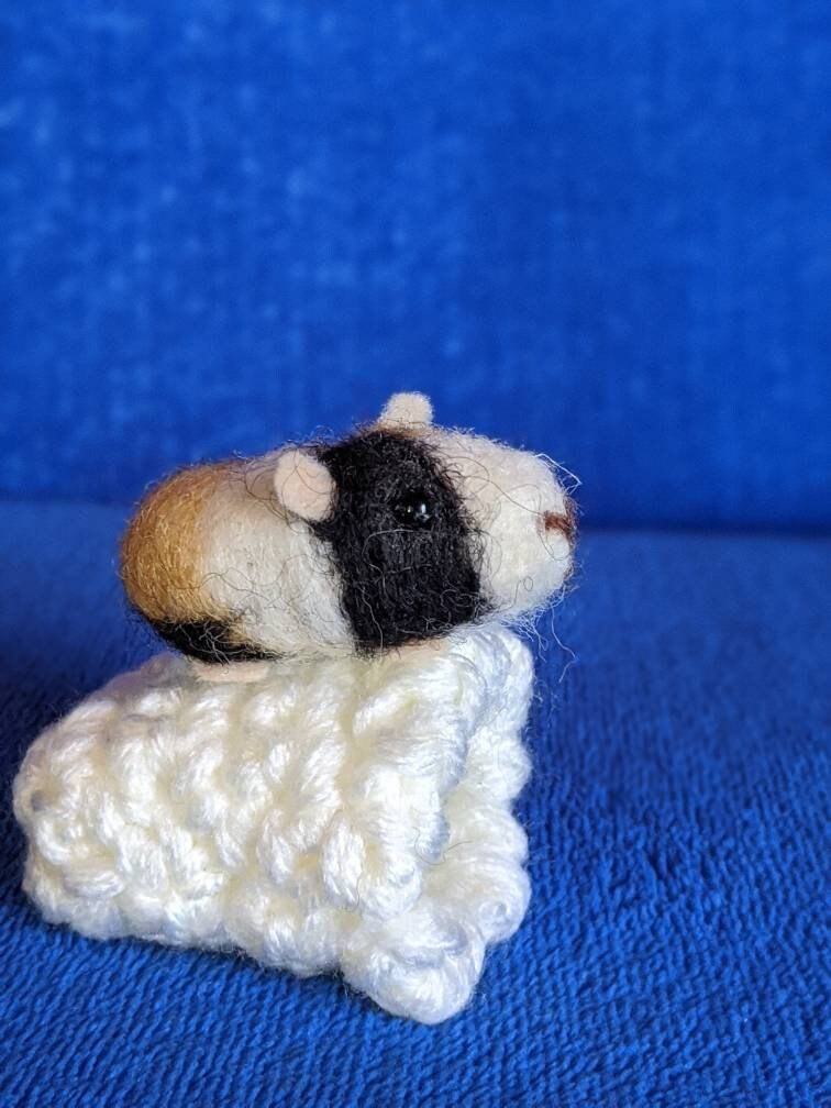 Needlefelt Micro Guinea Pig Calico Colored | Etsy