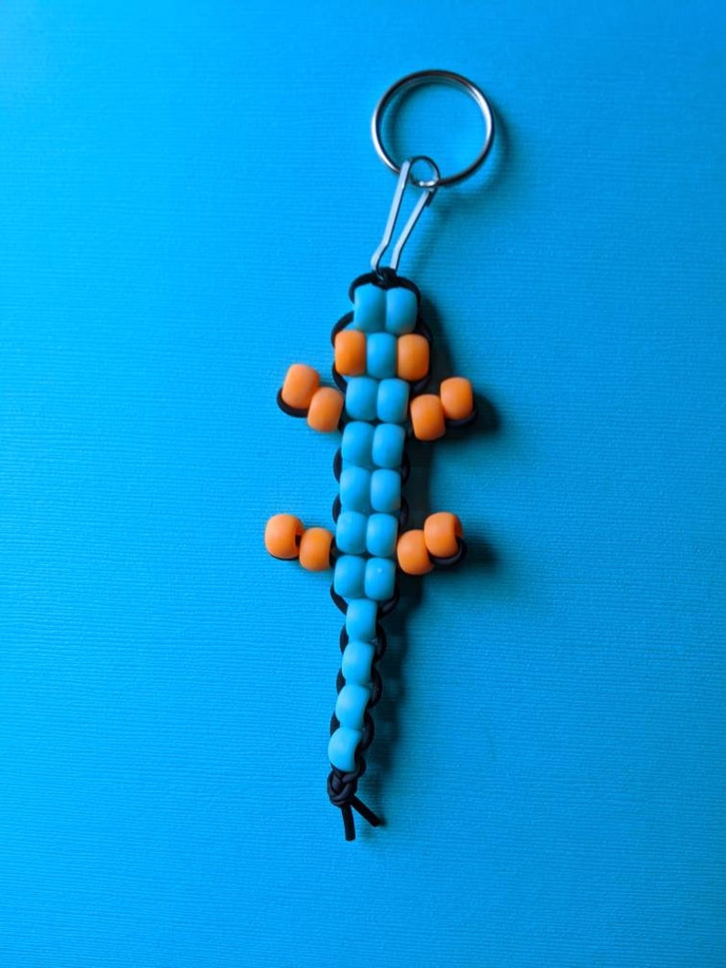 Mini Matte Lizard Keyrings | Etsy