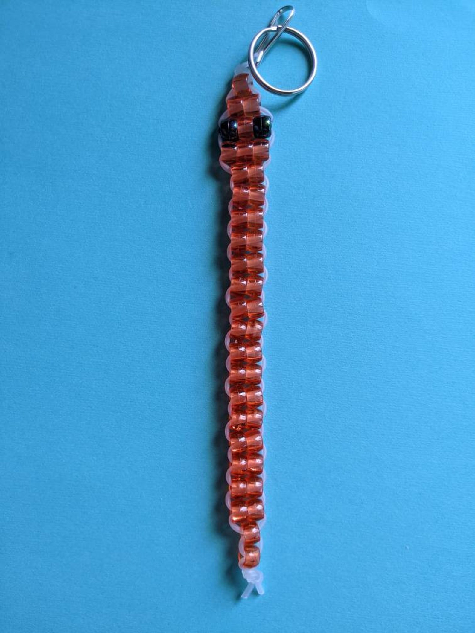 Snakes Transparent Colored Keyrings - Etsy