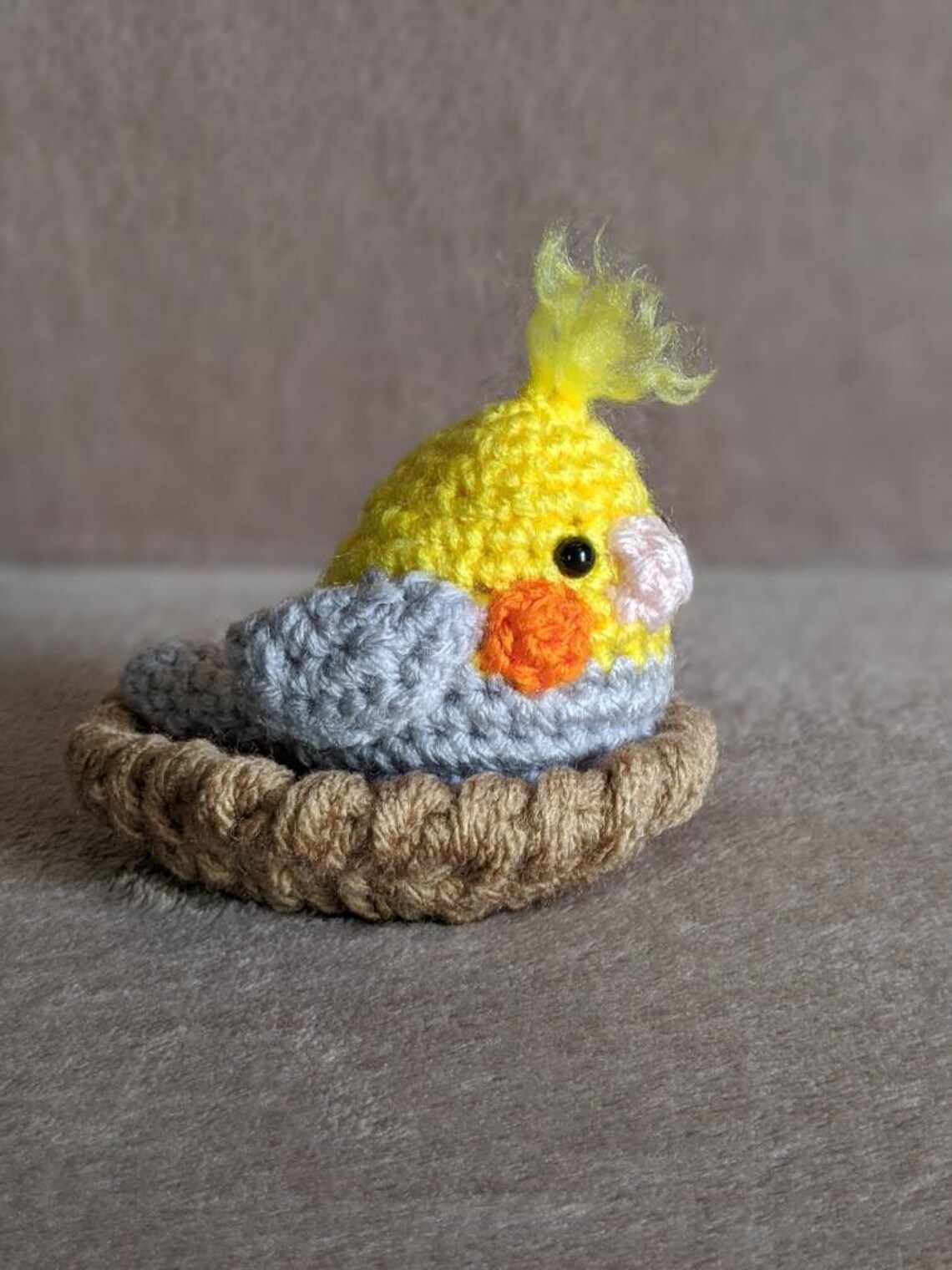 Crocheted Bird-cockatiel - Etsy