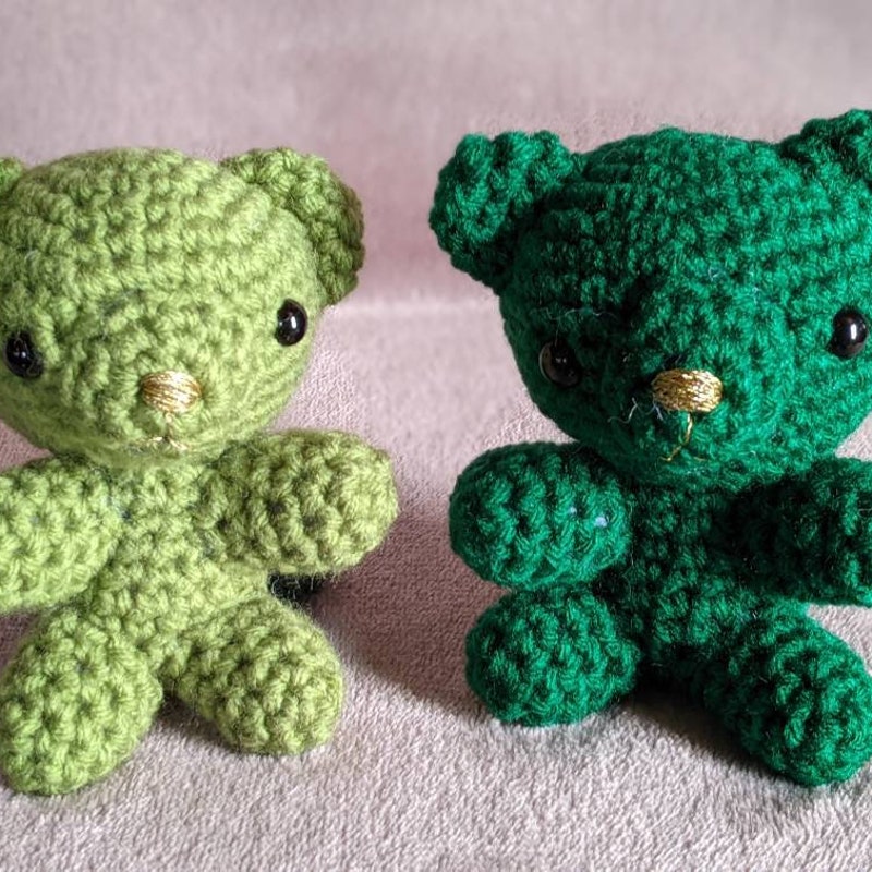 Green Bear - Etsy