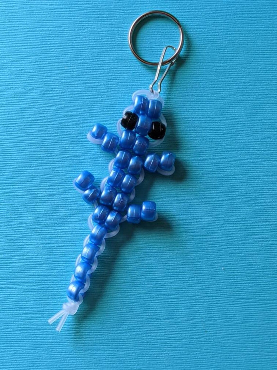Frosted Mini Lizard Keyrings - Etsy