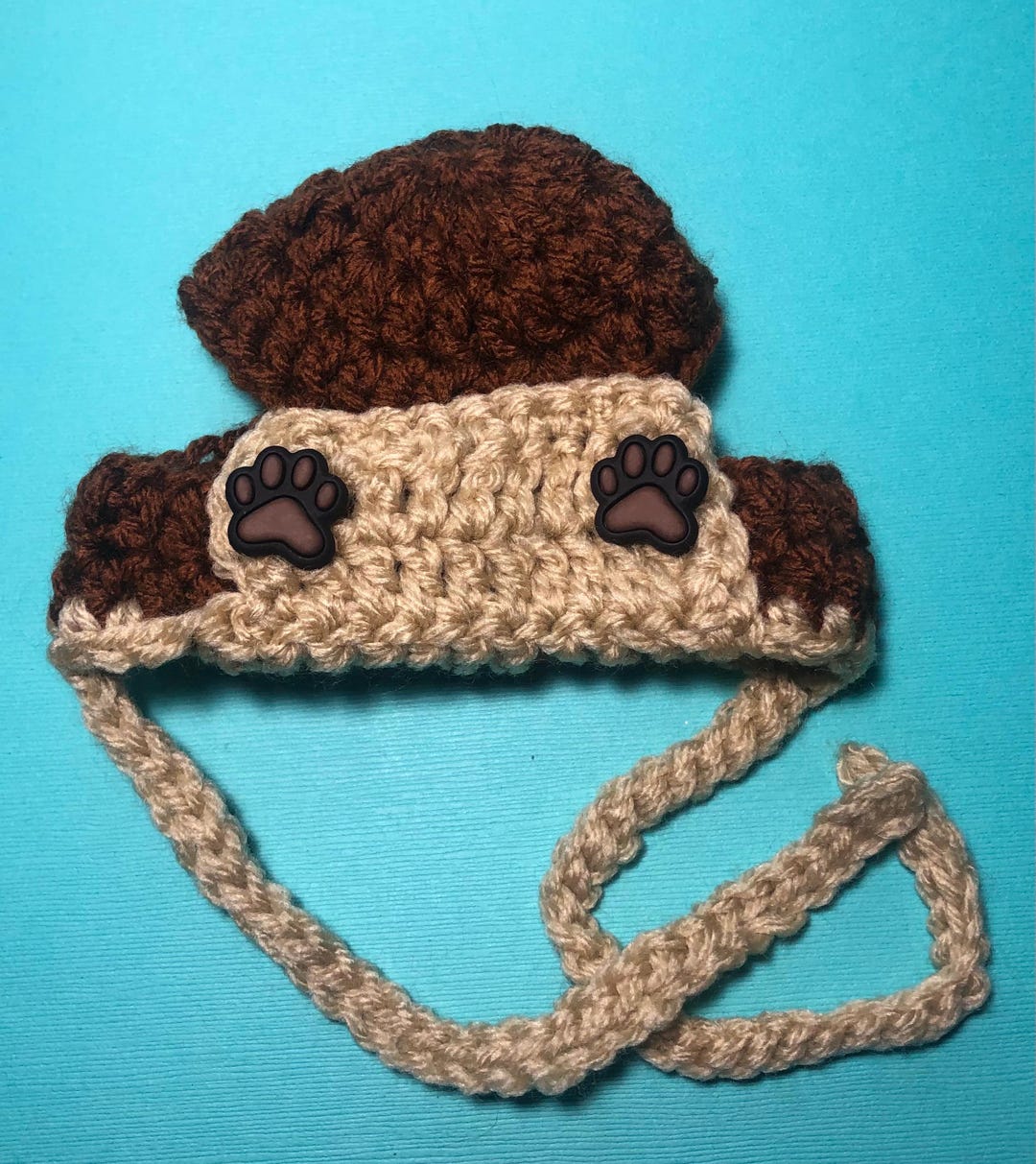 Crocheted Dog Beanie- 