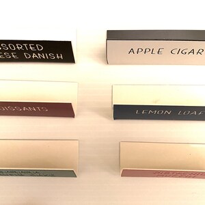 Bakery and Deli Display Case Signs - Etsy