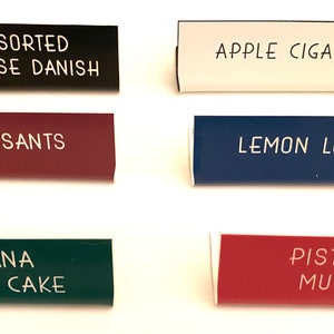 Bakery and Deli Display Case Signs - Etsy