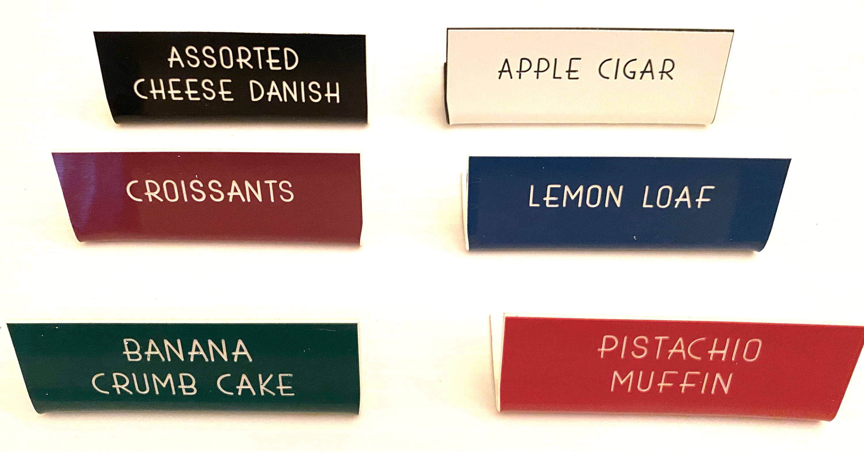 Bakery and Deli Display Case Signs - Etsy