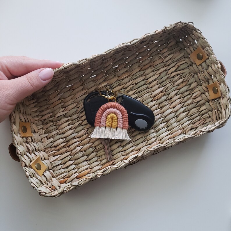 Tiny Rainbow Key Chain Mini Rainbow Key Charm Gifts for Her - Etsy