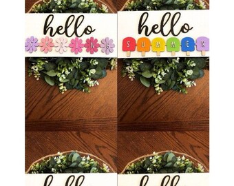 Four Season Welcome Sign - Etsy