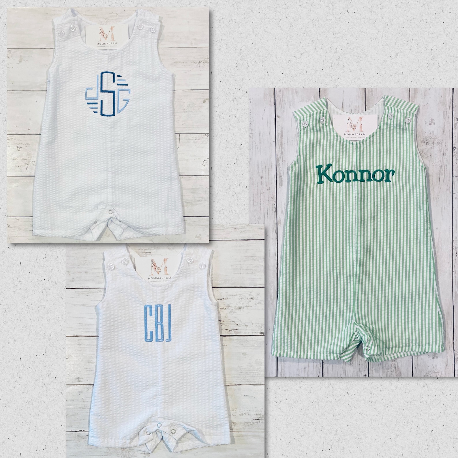 Baby Boy Shortall, Personalized Shortall, Customized Romper ...