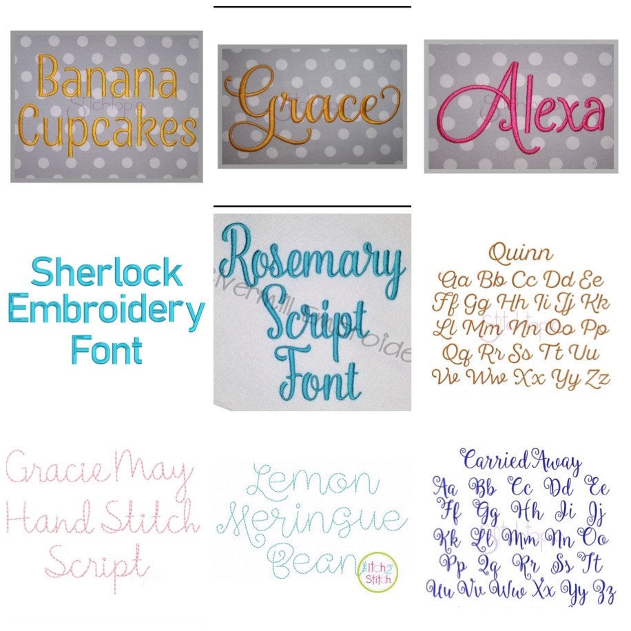 Font & Color Listing for Viewing Purposes (do Not Purchase) - Etsy