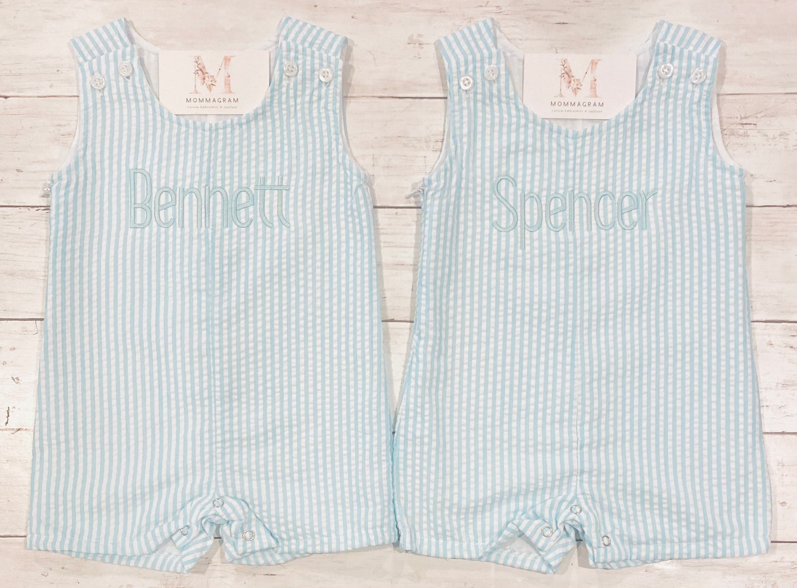 Baby Boy Shortall Personalized Shortall Customized Romper | Etsy