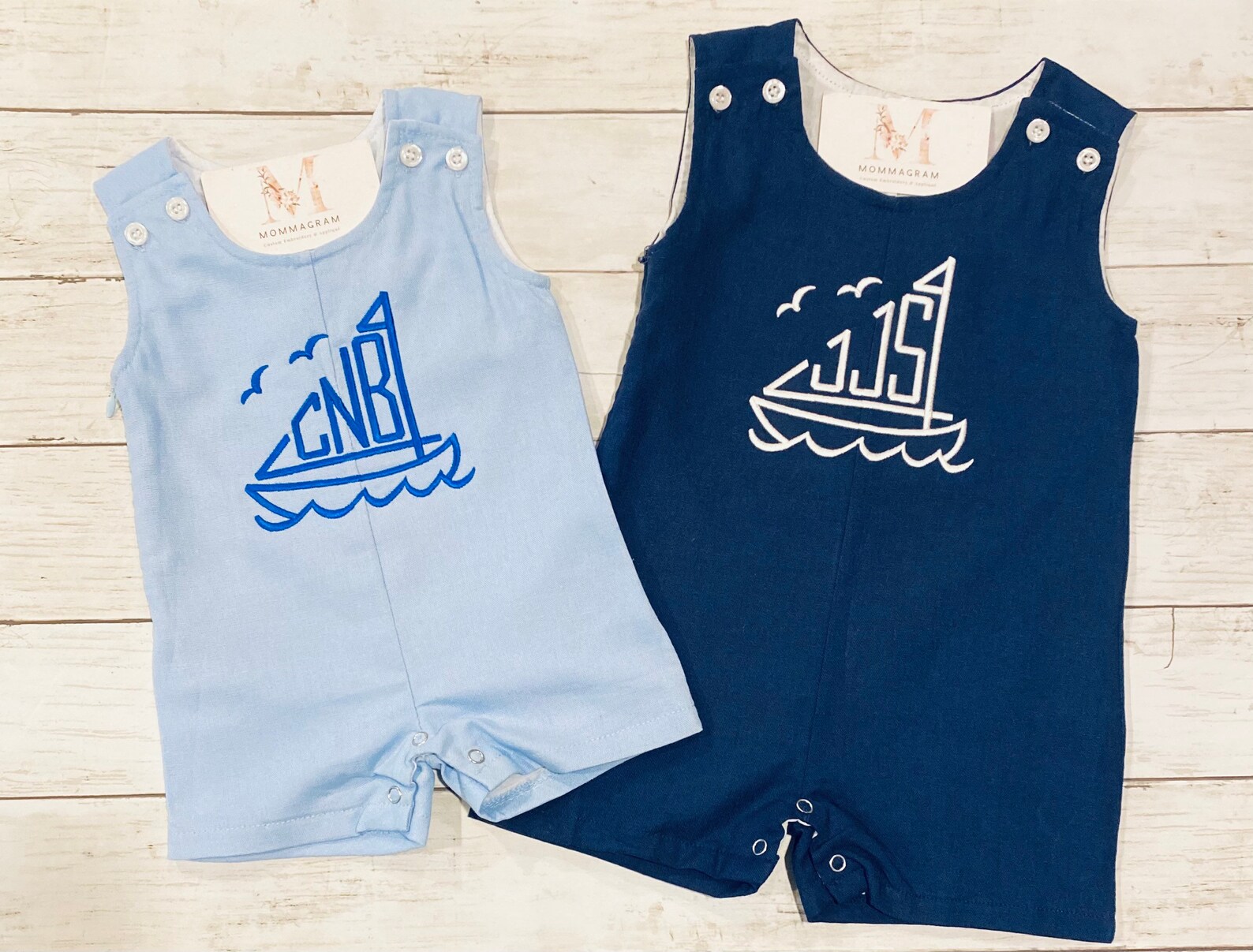 Baby Boy Shortall, Personalized Shortall, Customized Romper ...