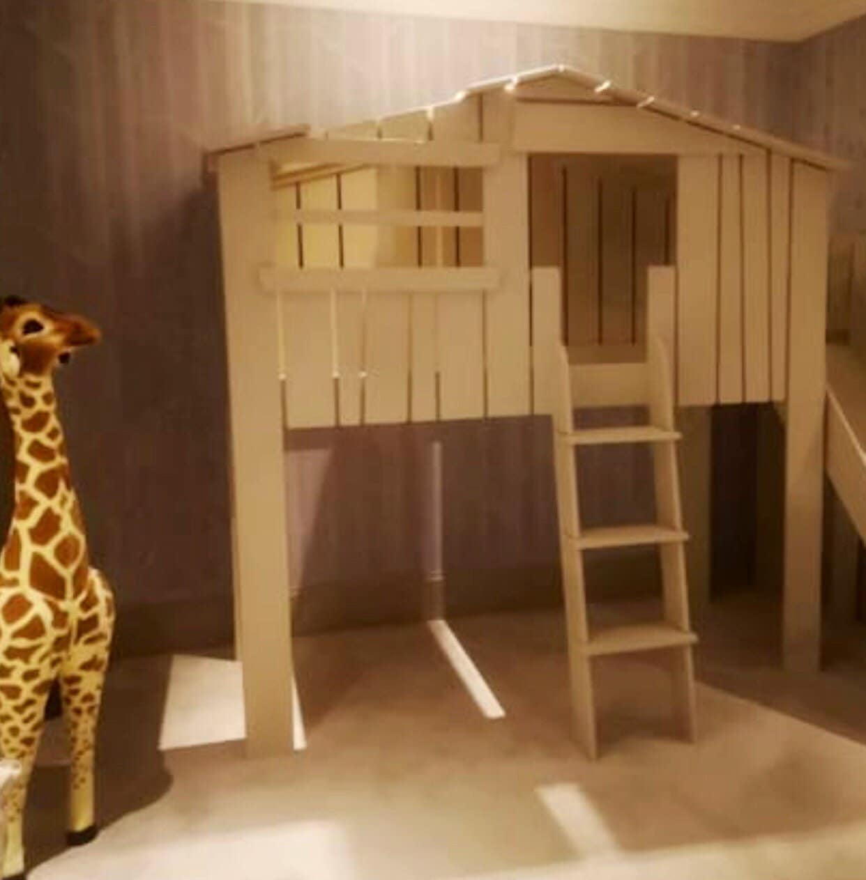 Playhouse Treehouse Bunk Bed - Etsy