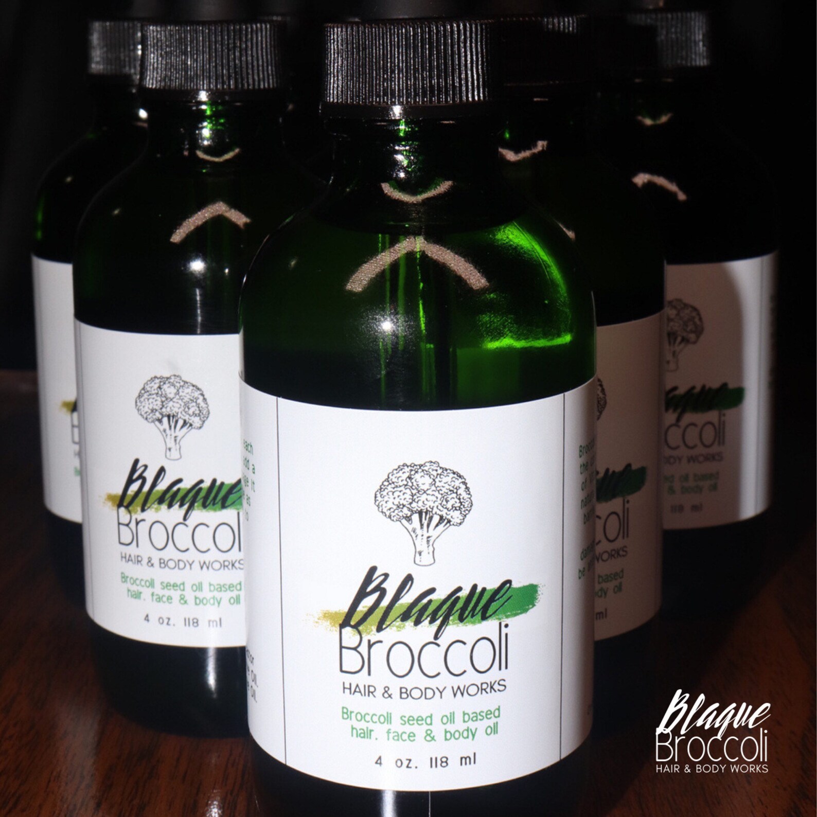 4 Oz Blaque Broccoli Scalp Hair and Body Oil - Etsy